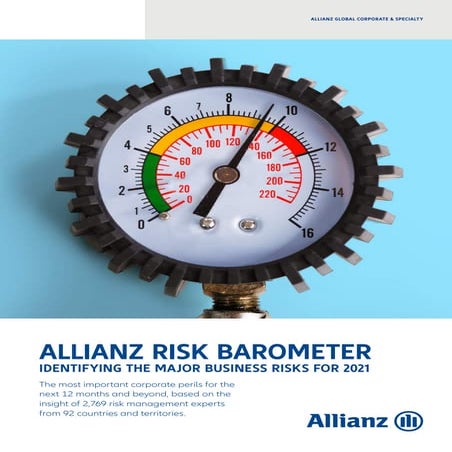 AGCS: Allianz Risk Barometer 2021 | PDF