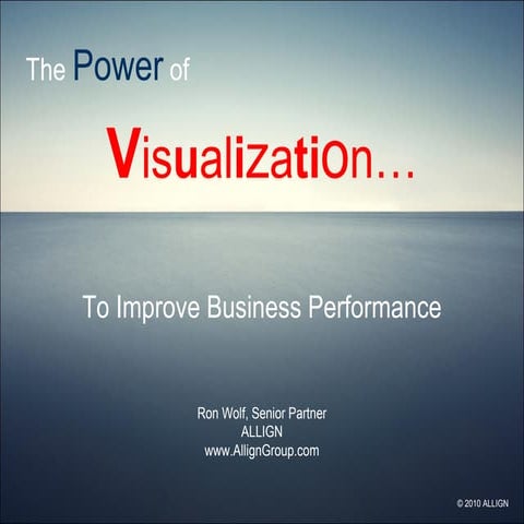 ALLIGN\'s The Power Of Visualization | PPT | Business | Business and ...