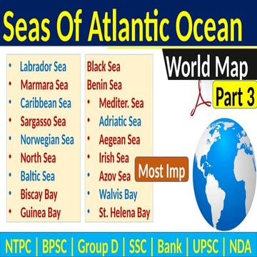 All Important Seas Of Atlantic Ocean 🌊🏔️.pptx