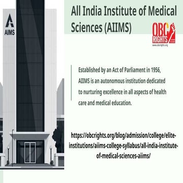 All India Institute of Medical Sciences (AIIMS).pptx