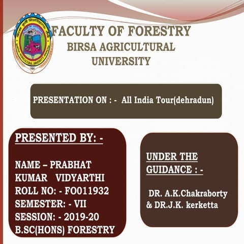 ALL INDIA STUDY TOUR PPT (FOWE- FORESTRY) -MALOTH SURESH.pptx