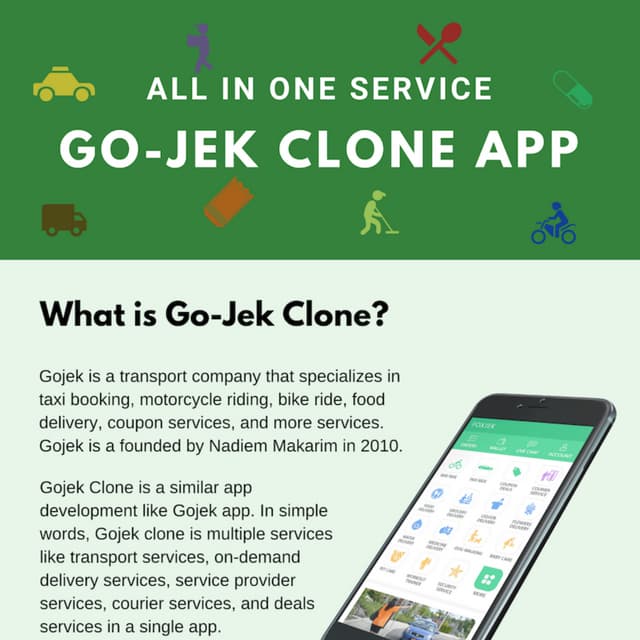 All in One Service Gojek Clone App For Business Startup | PDF