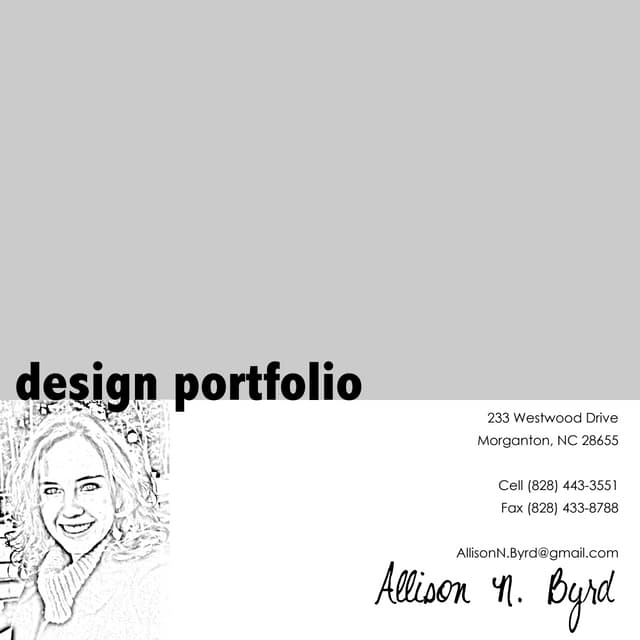 Allison Byrd Design Portfolio | PDF
