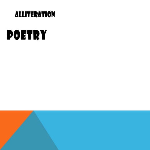 Alliteration | PPT