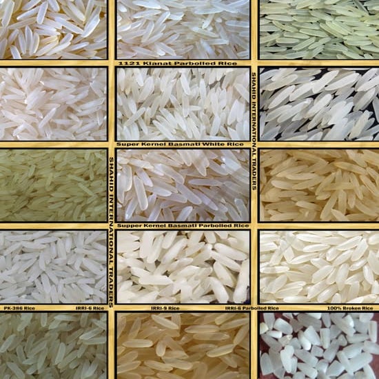 All kind of pakistani rice | PDF
