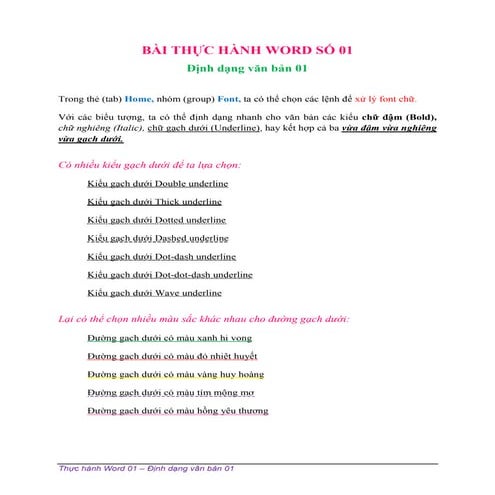 Word 2007 Labs | PDF