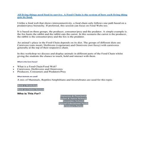 All living things need food to survive.docx | Pets