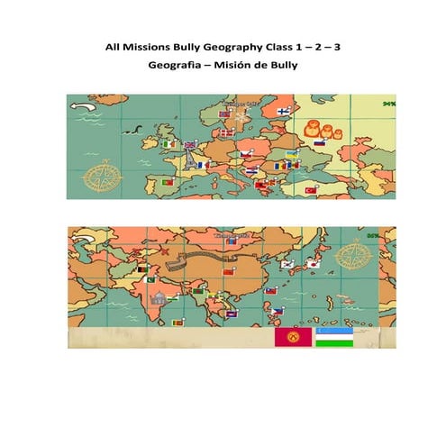 All missions bully geography and english | PDF