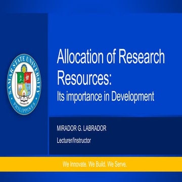 Allocation of Research Resources.pptx