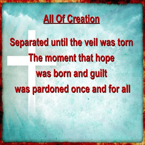 All of creation | PPT