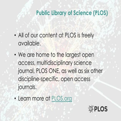 All of PLOS - OpenCon 2016 | PDF