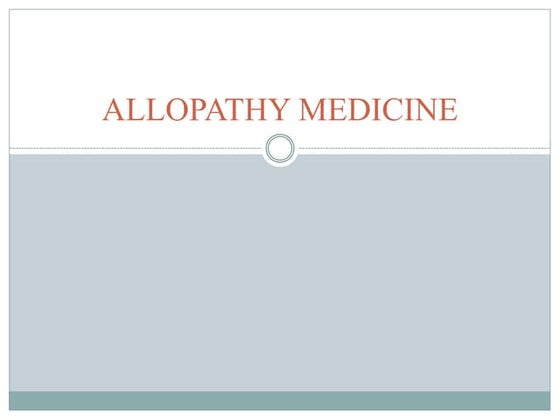 Indian system of medicine | PPT