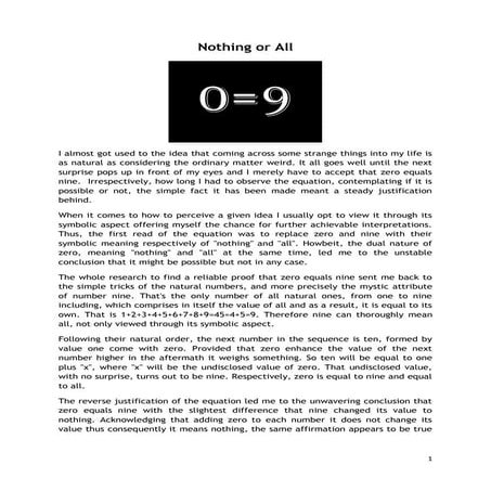All or nothing | PDF