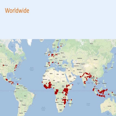Akvo FLOW - all points mapped | PPTX