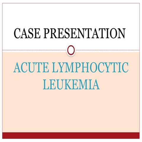 Acute lymphocutic leukemia in childrenppt (1).pptx
