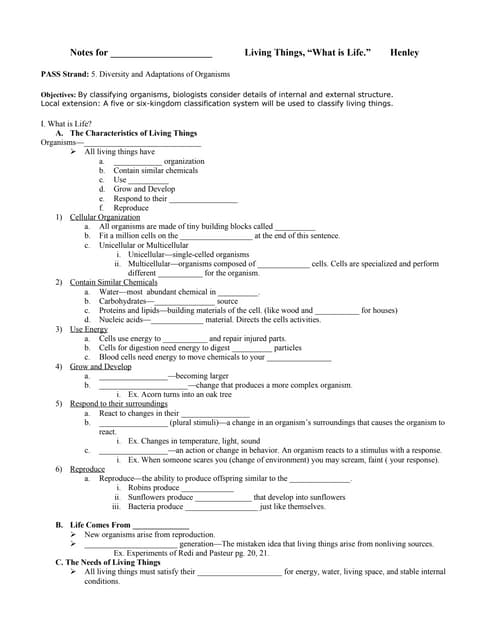 sample test questionnaire in Biological Science | DOCX