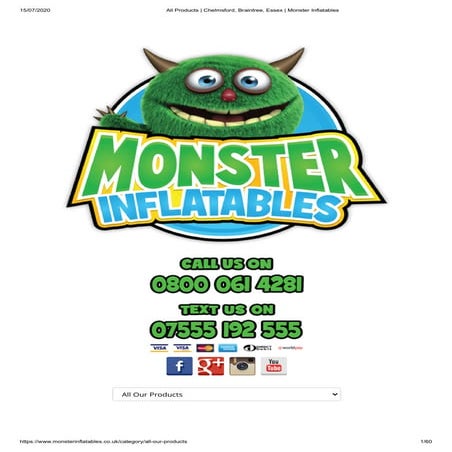 All products - chelmsford, braintree, essex - monster inflatables | PDF ...
