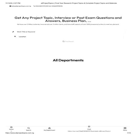 allProjectTopics _ Final Year Research Project Topics & Complete Project Topics and Materials.pdf