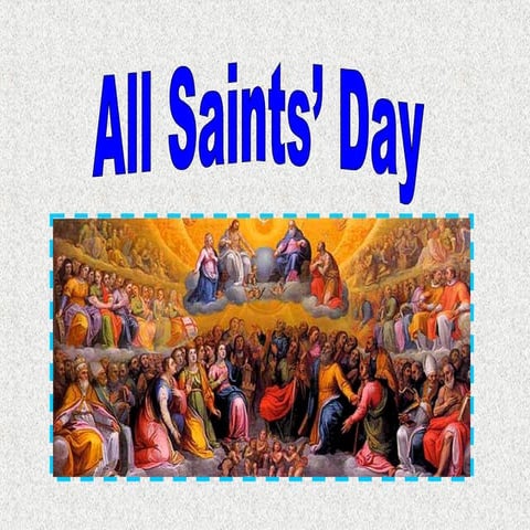 All saints day | PPT