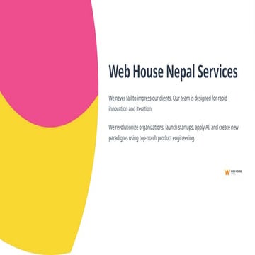 Comprehensive Digital Solutions by WebHouse Nepal | Web Design, SEO ...