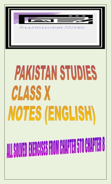 Pakistan Studies SSC-II Model Question Paper.pdf