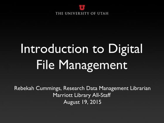 Data management basics, for UC Davis EDU 292 | PPT