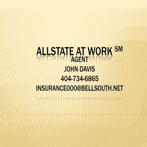 Allstate Workp Div | PPTX