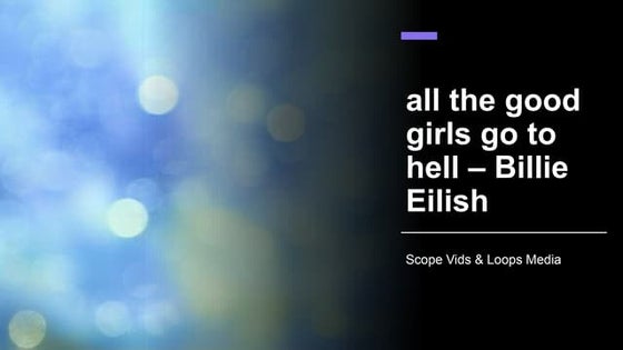 All the good girls go to hell analysis | PPTX