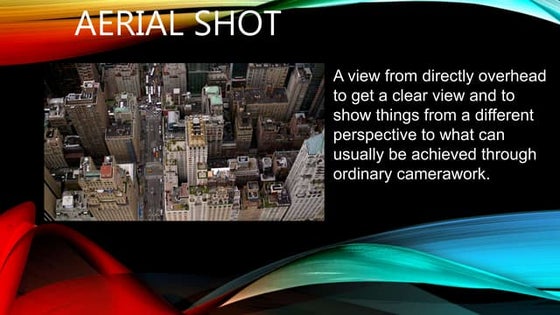 Camera shots and angles | PPTX