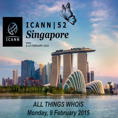 ICANN 52: All Things WHOIS | PDF