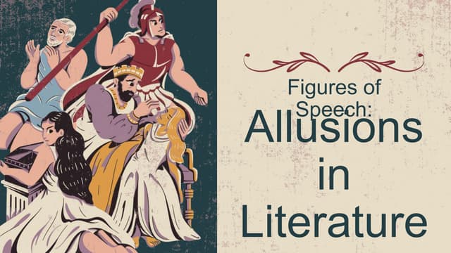 Allusions powerpoint | PDF