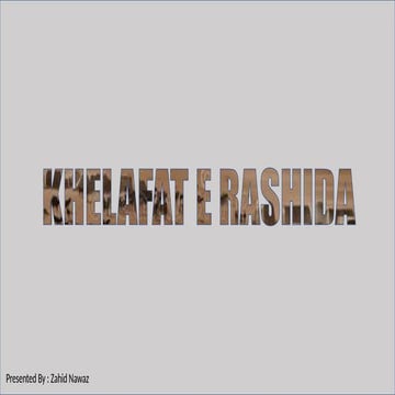 All wars of khalafat e Rashida 11 hijri to 35 hijri.pptx