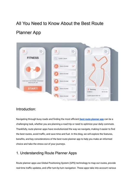 Smart EV Routing methods to understand how it works | PPTX | Green ...