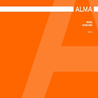 Alma Brand Guide | PDF