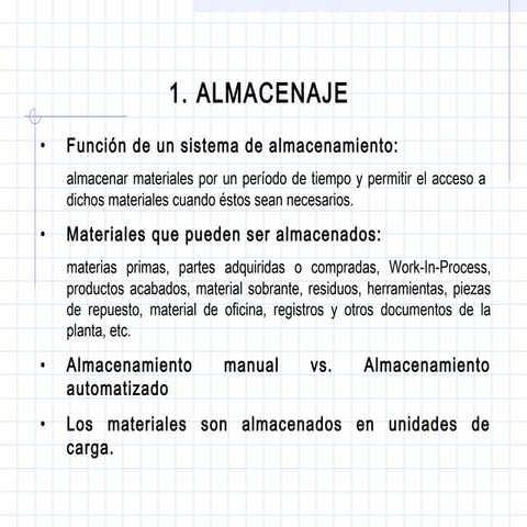 Almacenamiento | PPTX