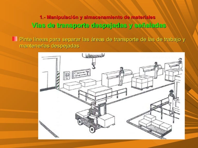 Almacenamiento en area productiva