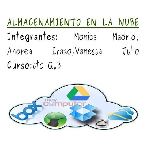 Almacenamiento en la nube | ODP