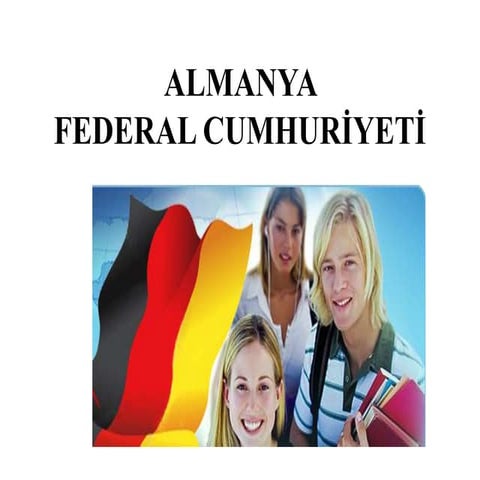 Almanya eği̇ti̇m si̇stemi̇ | PPTX