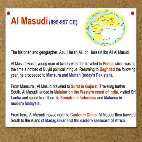 Al Masudi | PPT