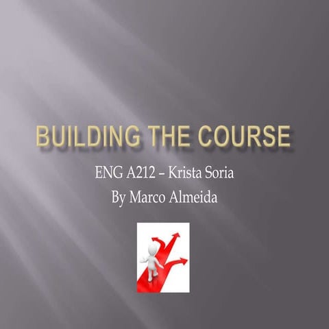 BuildingTheCourse_AlmeidaM | PPTX