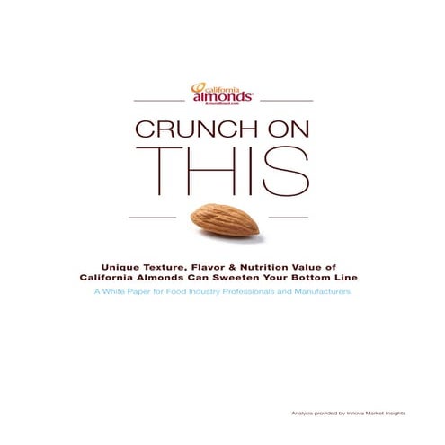 Almond marketing material | PDF