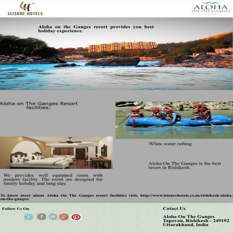 Aloha on The Ganges Resort | PDF