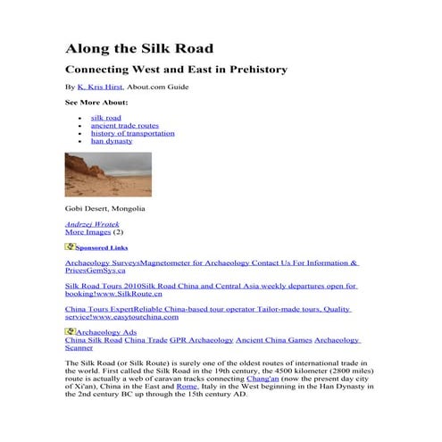 The Silk Road | PPT