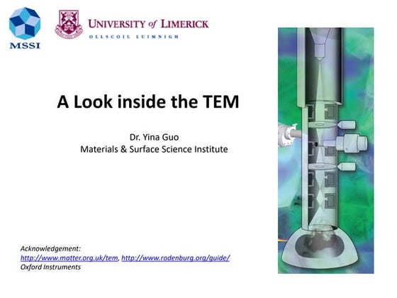 Transmission electron microscope | PPT