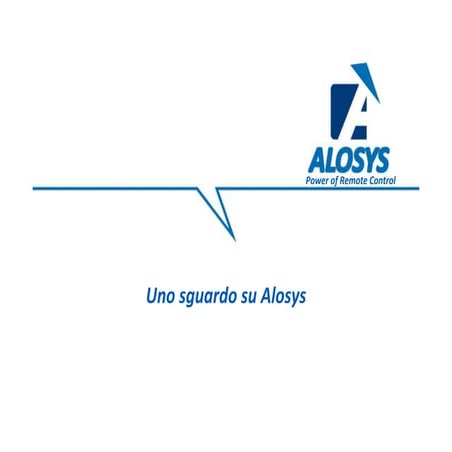 Alosys profile 2012 | PDF