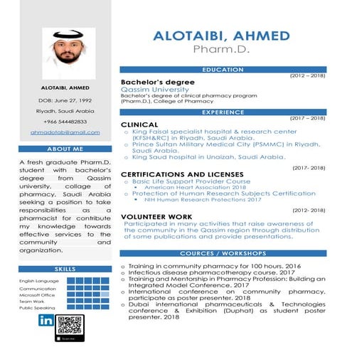 Alotaibi ahmed's cv | PDF