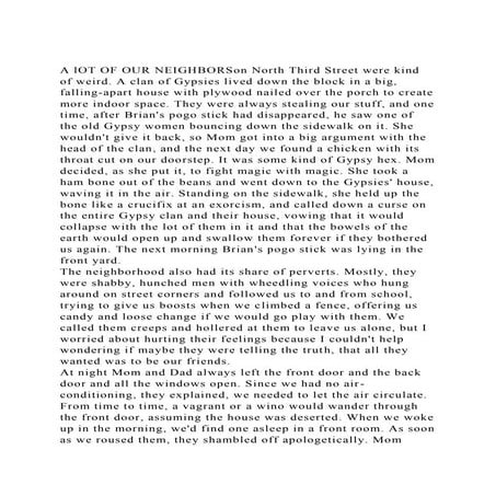 Drive-In Movies by Gary Soto | DOCX