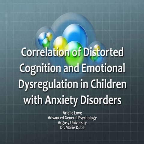 Emotional Regulation in Children with Autism and Learning Disabilities ...