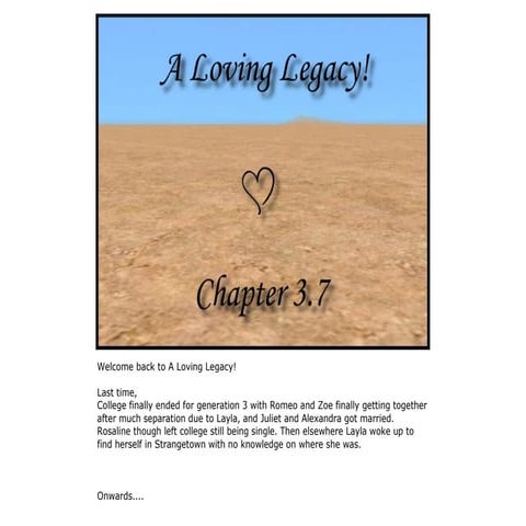 A Loving Legacy! Chapter 3.7 | PDF