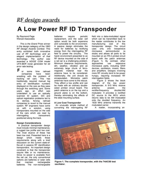 Transponder | PPTX